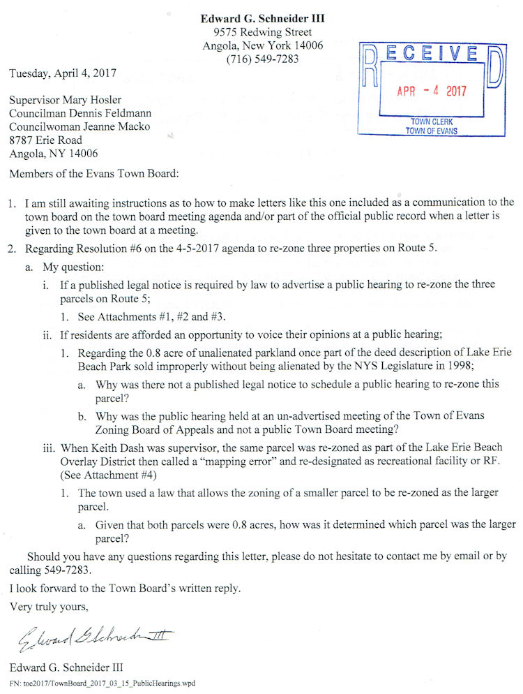 Rezoning: Why Different Procedures? | Lake Erie Beach Park